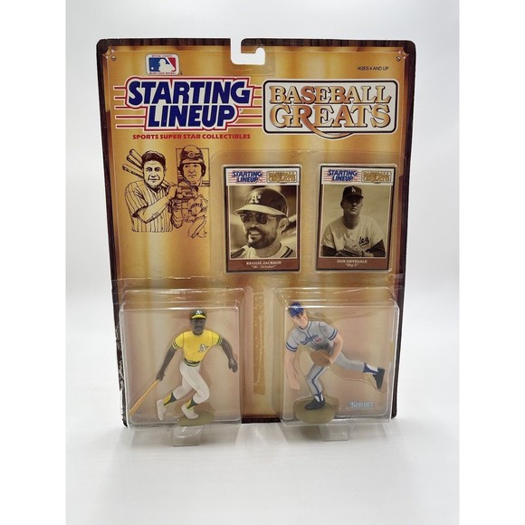 Toys | Reggie Jackson Don Drysdale Starting Lineup Baseball Greats ...